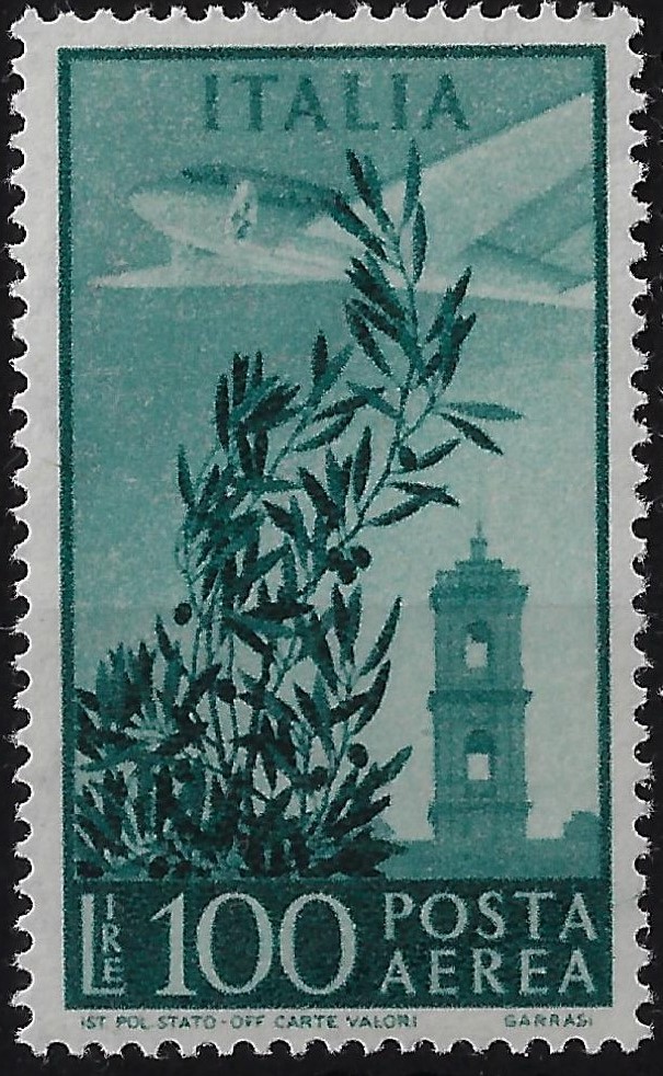1948 Posta Aerea Campidoglio £ 100 – filatelia news 1948 Posta Aerea Campidoglio £ 100 – filatelia news